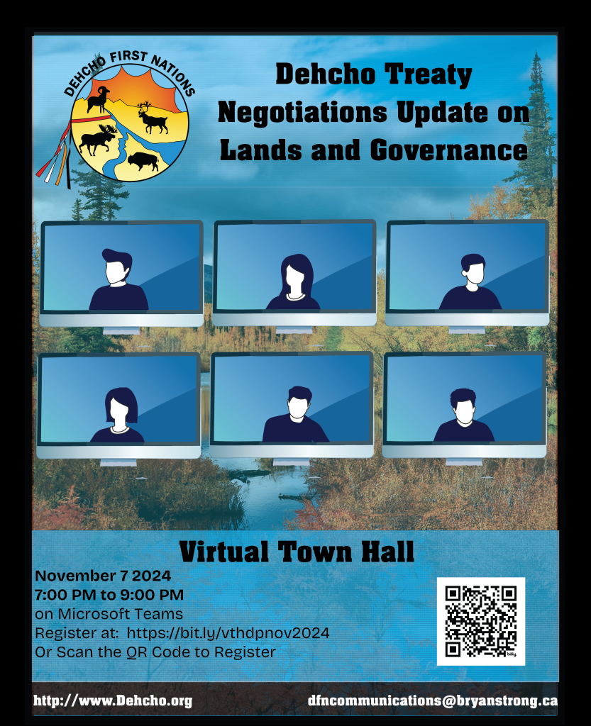 Dehcho Process Virtual Town Hall Nov 7 2024 | Dehcho First Nations